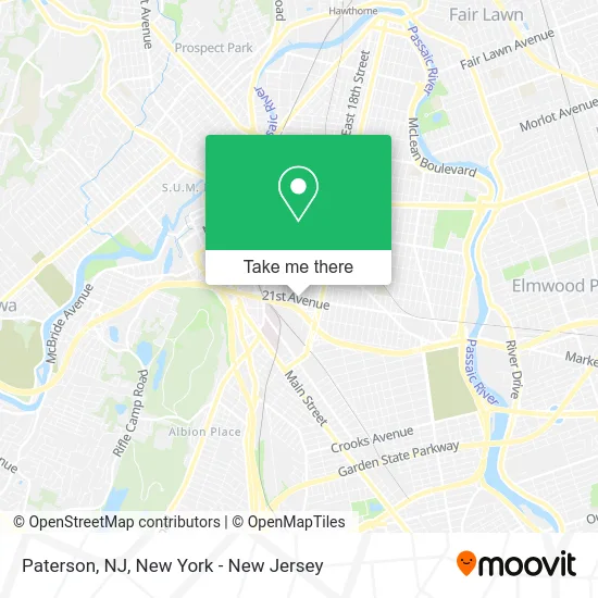 How to Get to Paterson, NJ by Bus or Train?