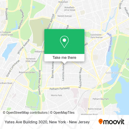 How to Get to Yates Ave Building 3020 in Bronx by Bus, Subway or Train?