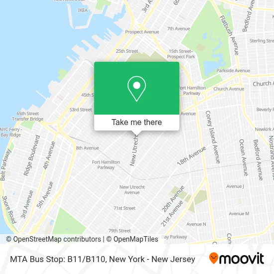 How to Get to MTA Bus Stop: B11/B110 in New York - New Jersey by Subway ...