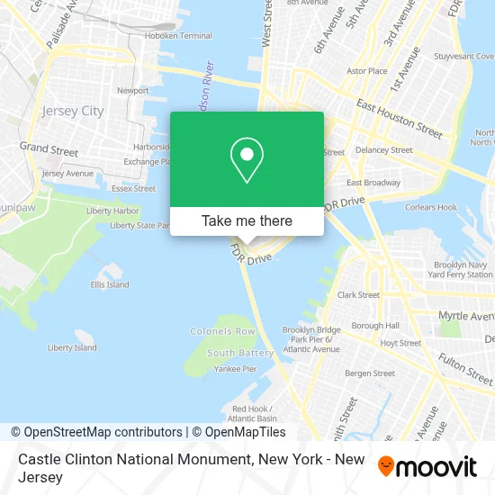 How to Get to Castle Clinton National Monument in Manhattan by Subway ...
