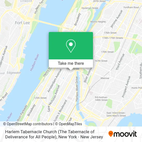 How to Get to Harlem Tabernacle Church (The Tabernacle of Deliverance ...