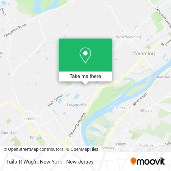 ¿Cómo llegar a Tails-R-Wag'n en New York - New Jersey en autobús?