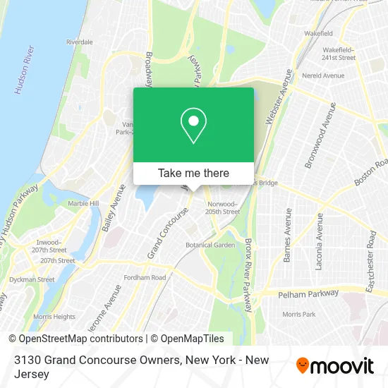 How to Get to 3130 Grand Concourse Owners in Bronx by Bus, Subway or Train?