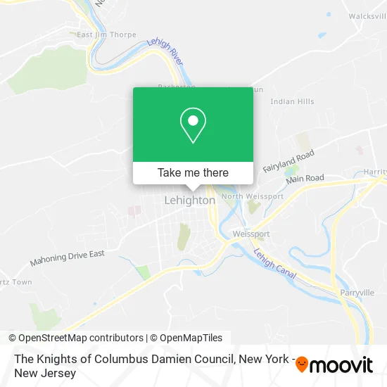 ¿Cómo llegar a The Knights of Columbus Damien Council en New York - New ...