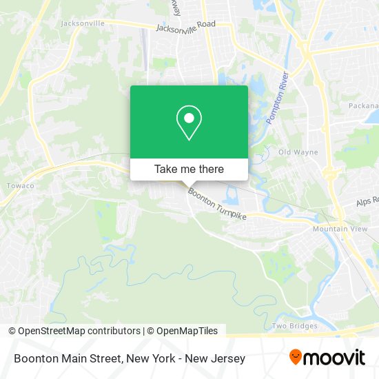 ¿Cómo llegar a Boonton Main Street en Lincoln Park, Nj en autobús o tren?