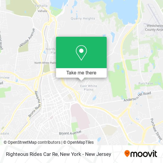 ¿Cómo llegar a Righteous Rides Car Re en Harrison, Ny en Autobús, Tren ...