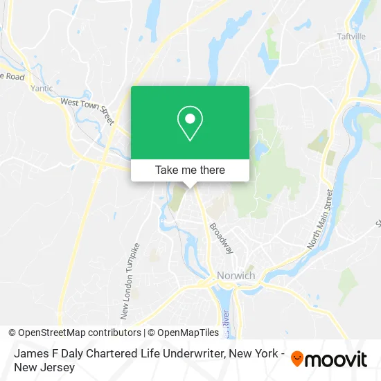 ¿Cómo llegar a James F Daly Chartered Life Underwriter en Norwich en ...