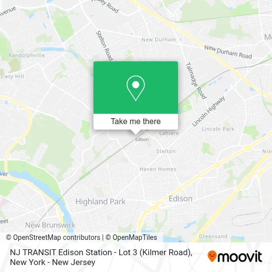 How to Get to NJ TRANSIT Edison Station - Lot 3 (Kilmer Road) by Bus or ...