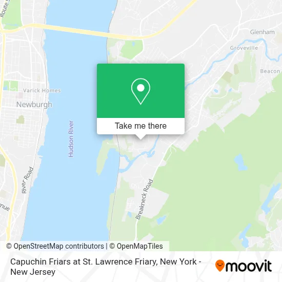 ¿Cómo llegar a Capuchin Friars at St. Lawrence Friary en Beacon en tren ...