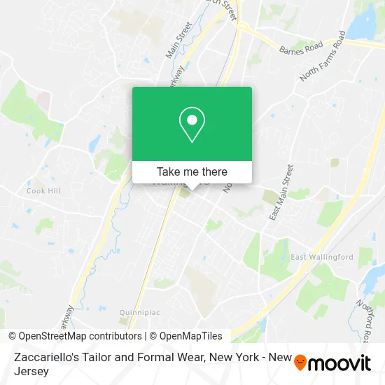 ¿Cómo llegar a Zaccariello's Tailor and Formal Wear en Wallingford en ...