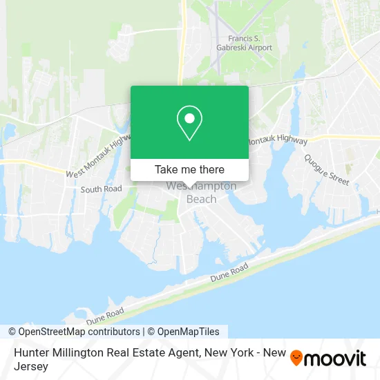 ¿Cómo llegar a Hunter Millington Real Estate Agent en Westhampton Beach ...