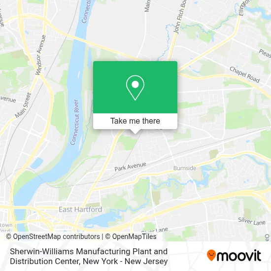 ¿Cómo llegar a Sherwin-Williams Manufacturing Plant and Distribution ...