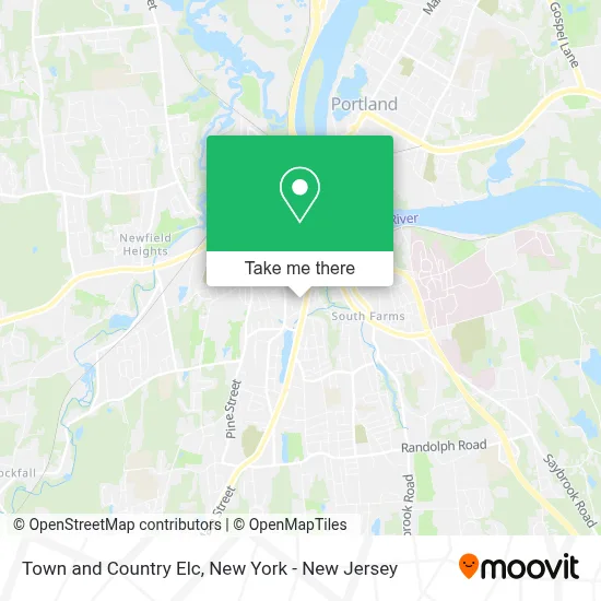 ¿Cómo llegar a Town and Country Elc en Middletown en tren o autobús?
