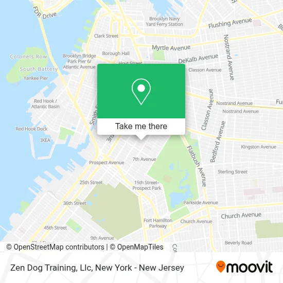 ¿Cómo llegar a Zen Dog Training, Llc en New York - New Jersey en metro ...