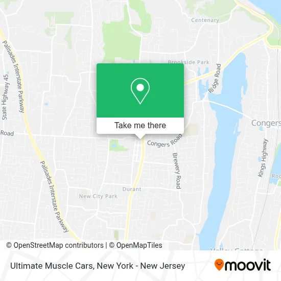 ¿Cómo llegar a Ultimate Muscle Cars en New City en autobús o tren?