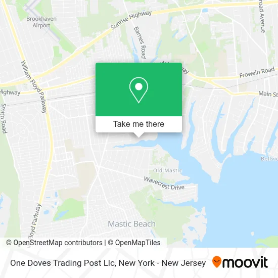 ¿Cómo llegar a One Doves Trading Post Llc en New York - New Jersey en ...