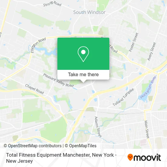 ¿Cómo llegar a Total Fitness Equipment Manchester en autobús o tren?
