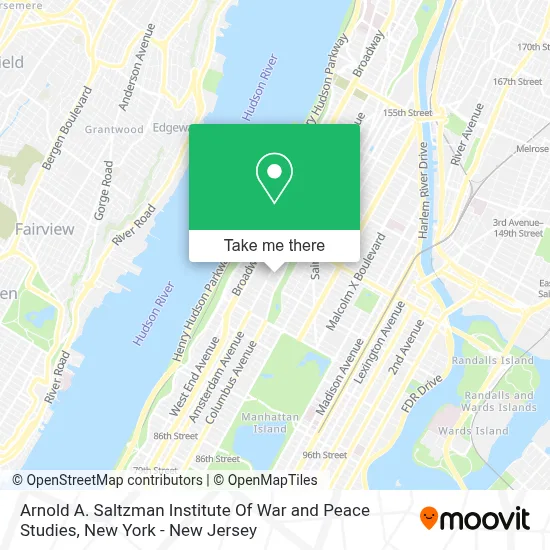 ¿Cómo llegar a Arnold A. Saltzman Institute Of War and Peace Studies en ...