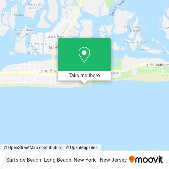 ¿Cómo llegar a Surfside Beach- Long Beach en autobús, tren o metro?