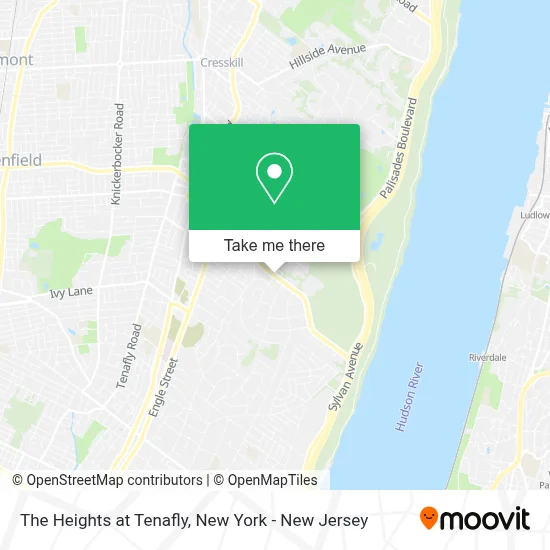 ¿Cómo llegar a The Heights at Tenafly en autobús, metro o tren?
