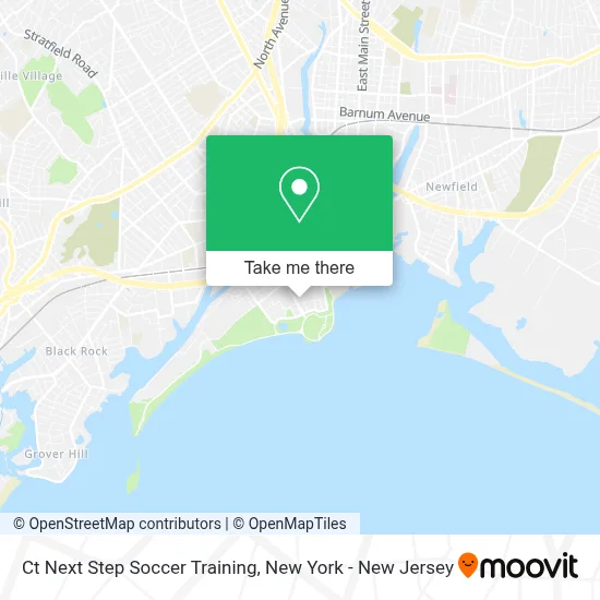 ¿Cómo llegar a Ct Next Step Soccer Training en Bridgeport en tren o ...