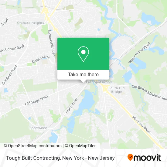 ¿Cómo llegar a Tough Built Contracting en East Brunswick en autobús?
