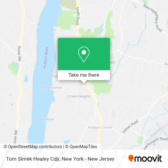 ¿Cómo llegar a Tom Simek Healey Cdjr en New York - New Jersey en ...