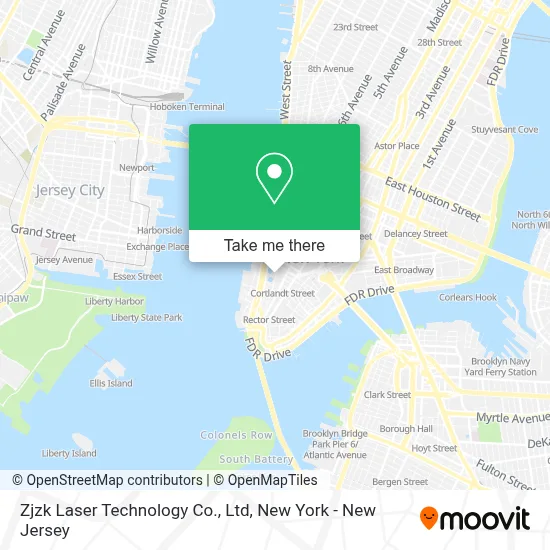 ¿Cómo llegar a Zjzk Laser Technology Co., Ltd en Manhattan en metro ...