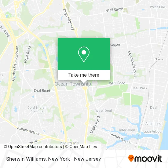 ¿Cómo llegar a Sherwin-Williams en New York - New Jersey en autobús ...