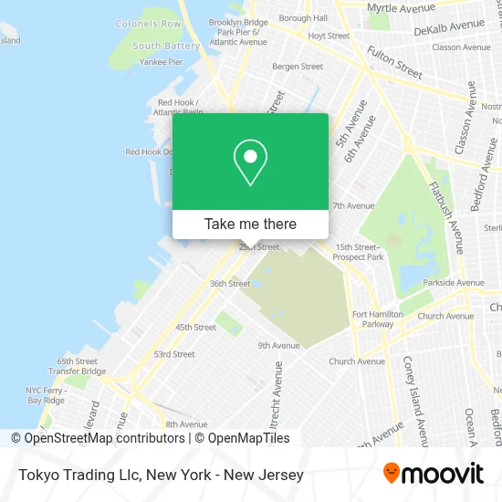 ¿Cómo llegar a Tokyo Trading Llc en New York - New Jersey en metro ...