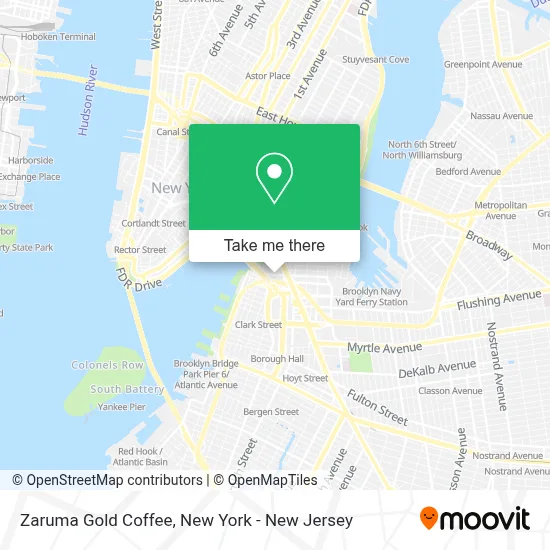 ¿Cómo llegar a Zaruma Gold Coffee en New York - New Jersey en metro ...