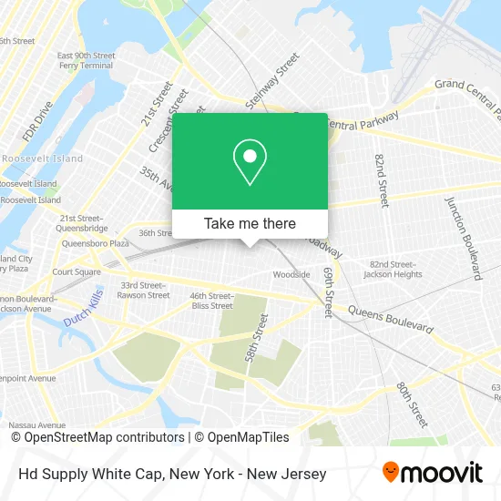 ¿Cómo llegar a Hd Supply White Cap en Queens en metro, autobús o tren?