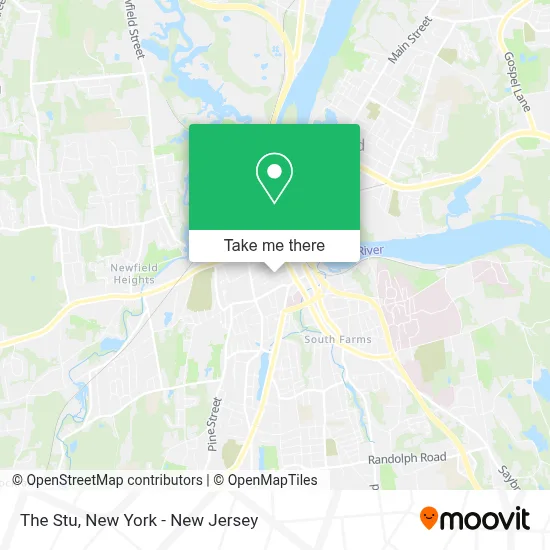 ¿Cómo llegar a The Stu en Middletown en tren o autobús?
