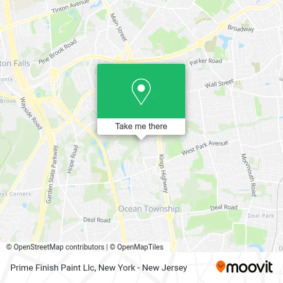 ¿Cómo llegar a Prime Finish Paint Llc en New York - New Jersey en ...