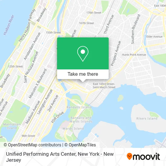 ¿Cómo llegar a Unified Performing Arts Center en Bronx en metro ...