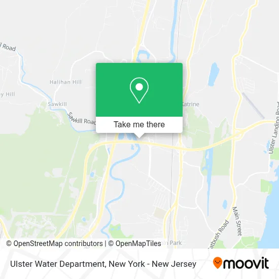 ¿Cómo llegar a Ulster Water Department en Lake Katrine en autobús o tren?