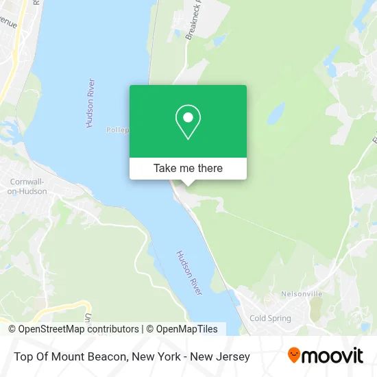 ¿Cómo llegar a Top Of Mount Beacon en Philipstown en autobús o tren?
