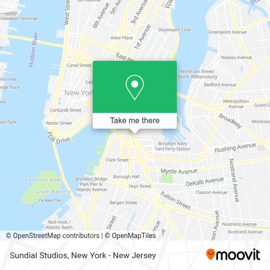 ¿Cómo llegar a Sundial Studios en New York - New Jersey en metro ...