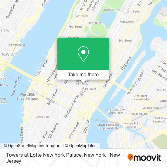 How to Get to Towers at Lotte New York Palace in Manhattan by Subway ...