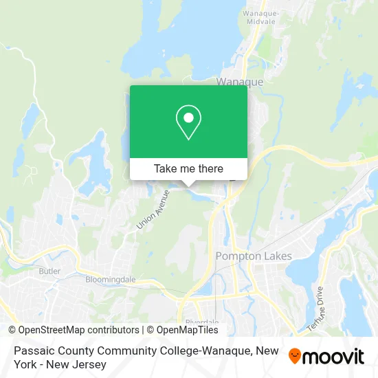 How to Get to Passaic County Community College-Wanaque by Bus?