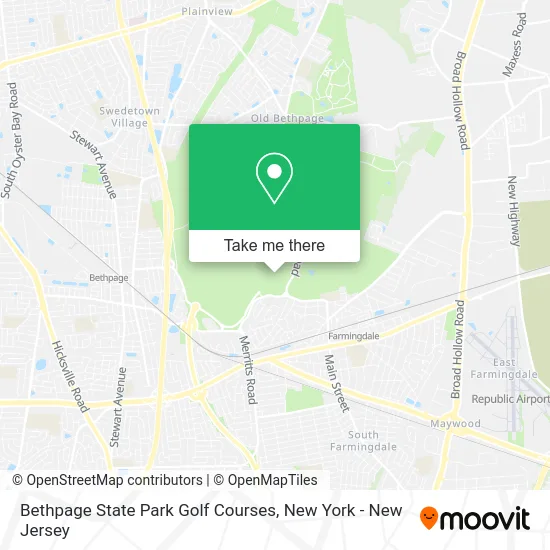 How to Get to Bethpage State Park Golf Courses in Old Bethpage by Bus ...