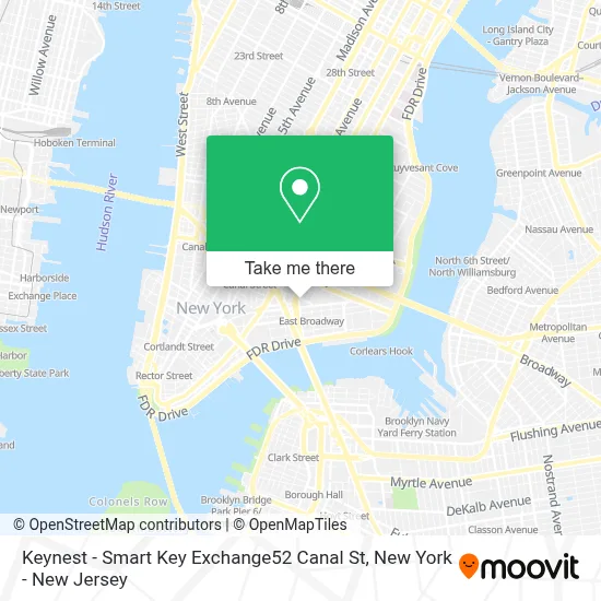 ¿Cómo llegar a Keynest - Smart Key Exchange52 Canal St en Manhattan en ...