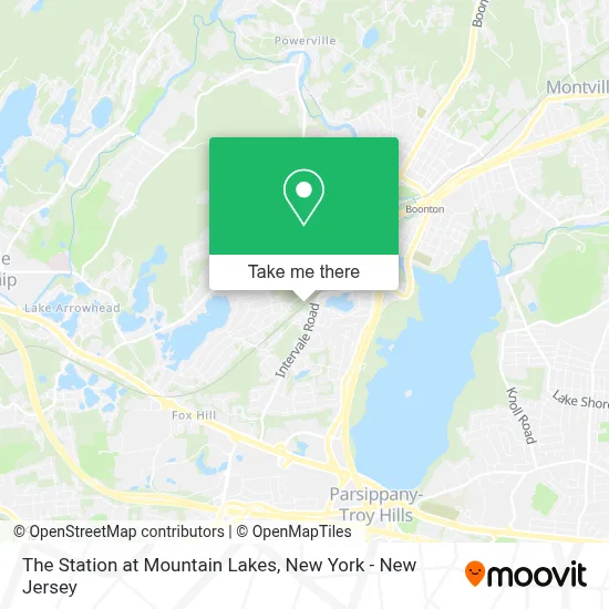 ¿Cómo llegar a The Station at Mountain Lakes en autobús o tren?