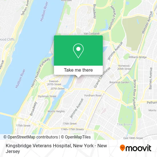 How to Get to Kingsbridge Veterans Hospital in Bronx by Bus, Subway or ...