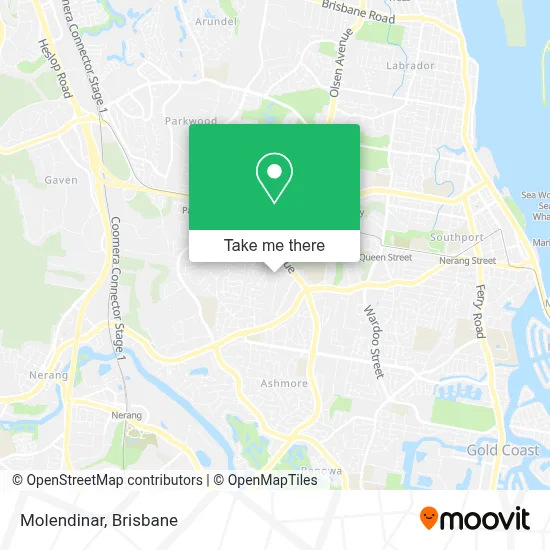 How to Get to Molendinar by Bus, Light Rail or Train?