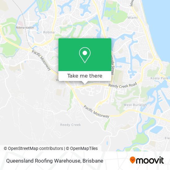 How to get to Queensland Roofing Warehouse in Varsity Lakes by bus or ...