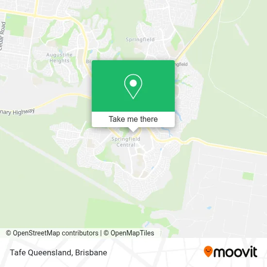How to Get to Tafe Queensland in Springfield Lakes by Bus or Train?