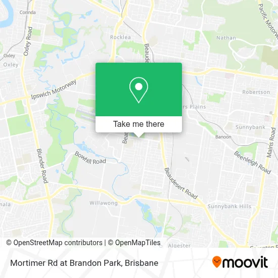 How to Get to Mortimer Rd at Brandon Park in Acacia Ridge by Bus or Train?