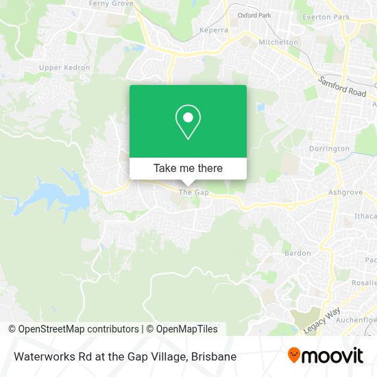 How to get to Waterworks Rd at the Gap Village in The Gap by bus?