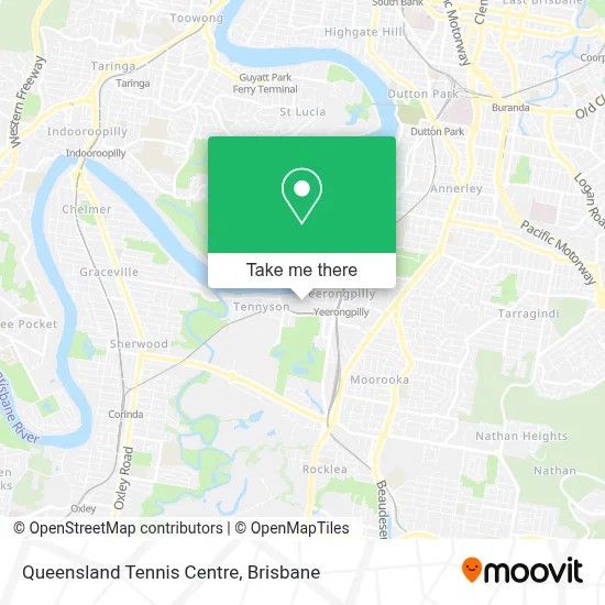 How to Get to Queensland Tennis Centre in Tennyson by Bus or Train?